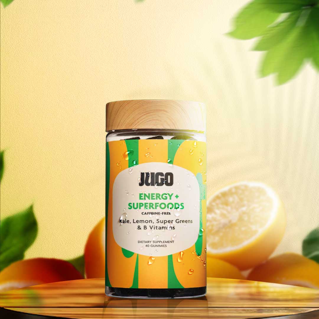 Jugo Energy Gummies - B12, Chlorella & Lemon Gummies – JUGO SUPERFOODS CO